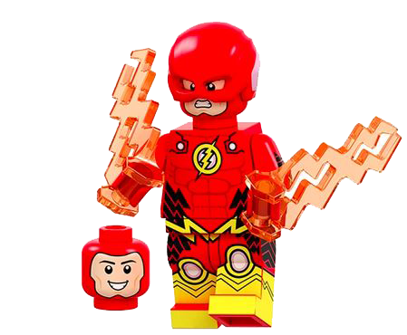 FLASH RAYOS ROJOS – Minifiguras Colombia